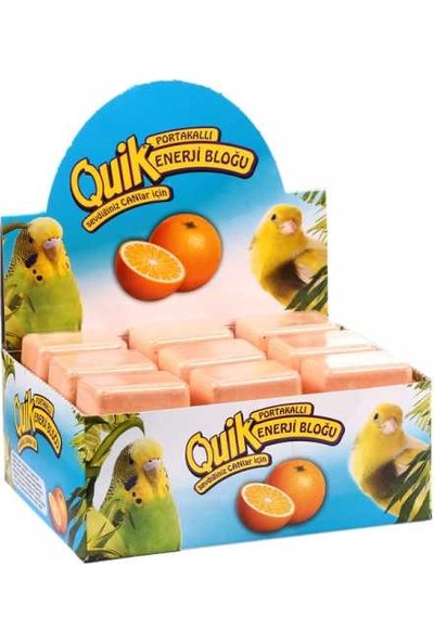 Quik Enerji Bloğu Portakal Quik Enerji Bloğu Portakal