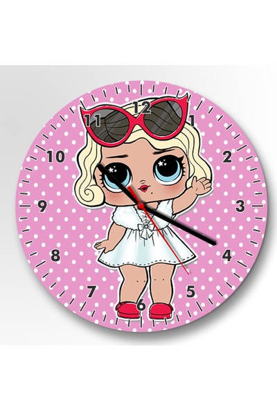 Tprint Çocuk Odası Lol Bebek Duvar Saati