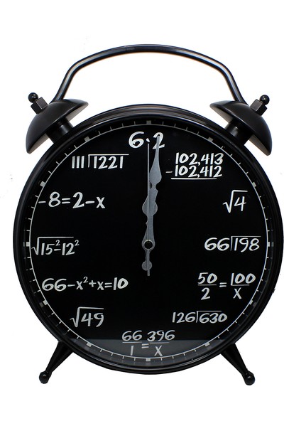 Galaxy Matematik Sembolleri Masa & Duvar Saati