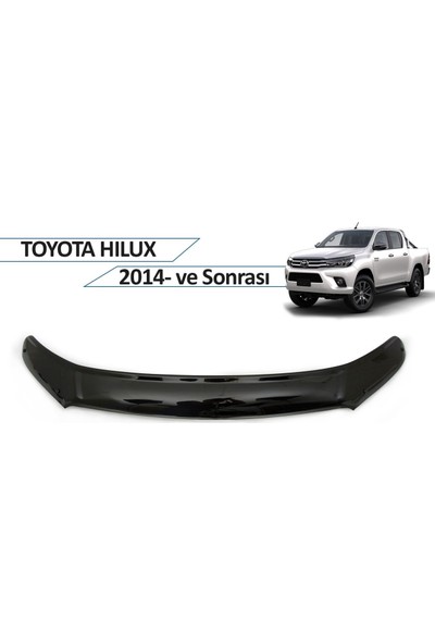 Cappafe Toyota Hilux Ön Kaput Koruyucu 2015 ve Sonrası Cappafe Toyota Hilux Ön Kaput Koruyucu 2015 ve Sonrası