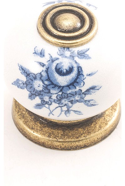 Kulpca Porselen Ç.Rustik Düğme Kulp PD096 Kulpca Porselen Ç.Rustik Düğme Kulp PD096