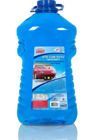 Autokit 4 Mevsim Oto Cam Suyu 3 Llt  Autokit 4 Mevsim Oto Cam Suyu 3 Llt
