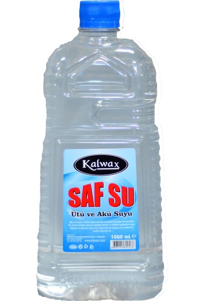 Kalwax Saf Su Ütü Suyu 1 lt. Kalwax Saf Su Ütü Suyu 1 lt.