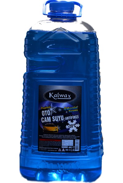 Kalwax Cam Suyu -20 Derece 5 lt. Parfümlü Kalwax Cam Suyu -20 Derece 5 lt. Parfümlü