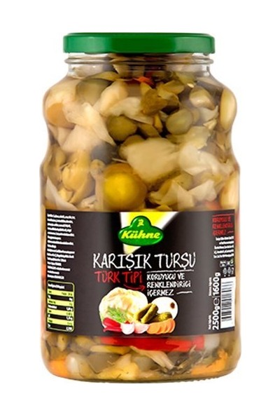 Kühne Türk Tipi Karışık Turşu, 2650 ml Kühne Türk Tipi Karışık Turşu, 2650 ml