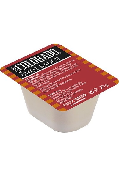 Colorado Acı Biber Sosu, 20 gr x 120' li Colorado Acı Biber Sosu, 20 gr x 120' li