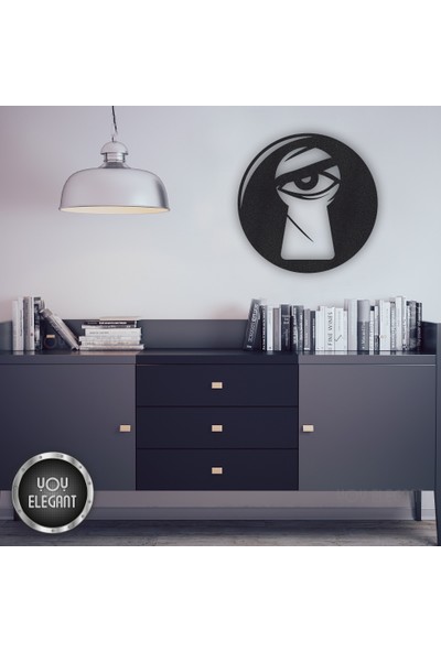 Yoyelegant Dedektif Metal Tablo Yoyelegant Dedektif Metal Tablo