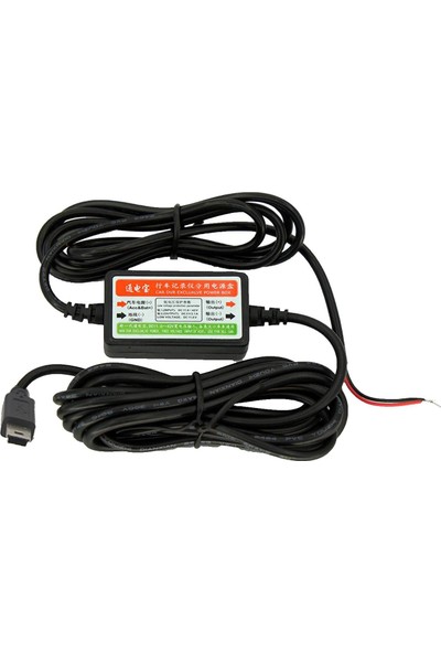 Novatek General Plus Allwinner Araç Kameraları ACC Akü Akım Korumalı Park Modu Kablosu 5V25A Novatek General Plus Allwinner Araç Kameraları ACC Akü Akım Korumalı Park Modu Kablosu 5V25A