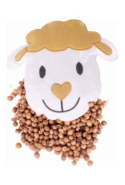 Sevi Bebe Gaz Giderici Kiraz Çekirdekli Minder - Beyaz