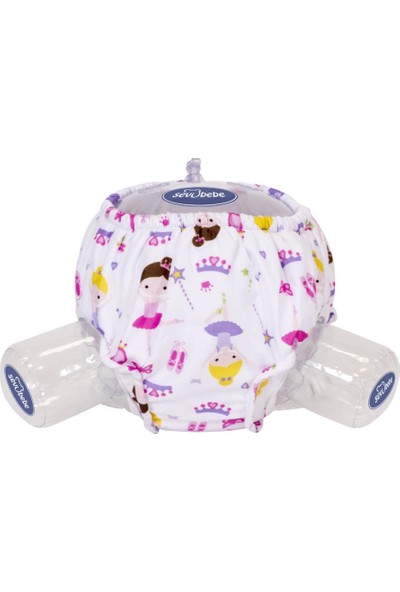 Sevi Bebe Lüks Alıştırma Külotu - Prenses Desen No:1 (10 - 15 kg)