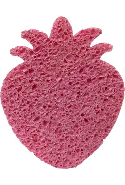 Wee Baby 915 Doğal Selülozik Banyo Süngeri - Çilek Wee Baby 915 Doğal Selülozik Banyo Süngeri - Çilek