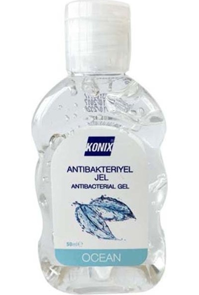 Antibakteriyel Jel 50 ml Konix Antibakteriyel Jel 50 ml Konix
