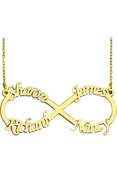 Grandhanra İsimli Sonsuzluk Kolye İsim Kolye İsimli Kolye Sonsuzluk Kolye