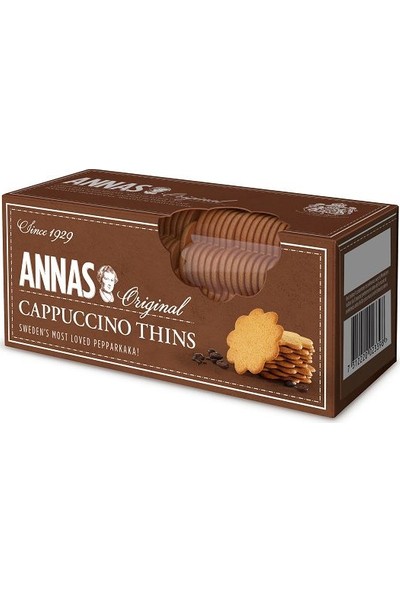Lotus Annas Cappuccino Thins Kurabiye 150 gr,