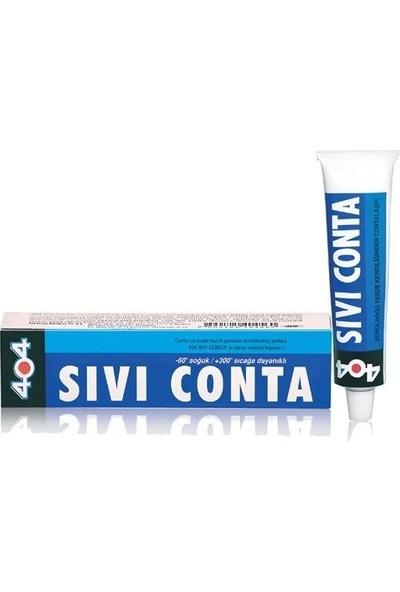 404 Beyaz Sıvı Conta 80 Gr 404 Beyaz Sıvı Conta 80 Gr