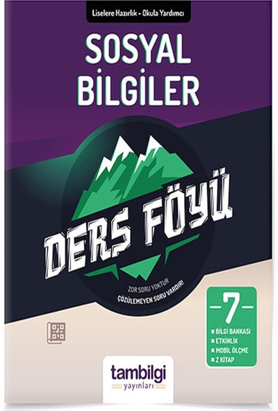 Tam Bilgi Yayınları 7. Sınıf Sosyal Bilgiler Dersföyleri(Soru Bankası) Tam Bilgi Yayınları 7. Sınıf Sosyal Bilgiler Dersföyleri(Soru Bankası)