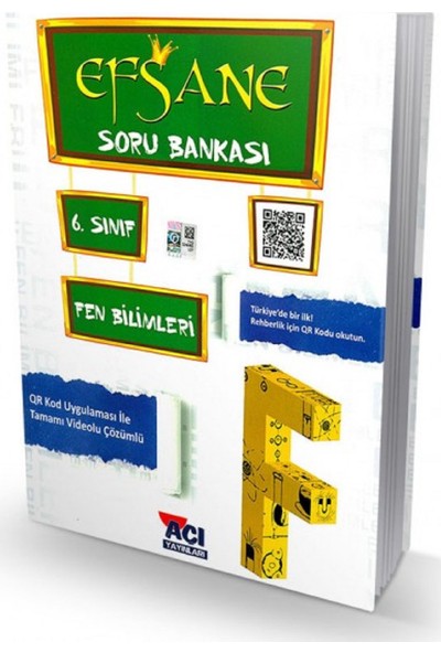 6.Sınıf Efsane Fen Bilimleri Soru Bankası