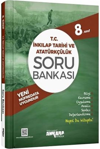 Ankara Yayıncılık 8. Sınıf T. C. İnkılap Tarihi Ve Atatürkçülük Soru Bankası Ankara Yayıncılık 8. Sınıf T. C. İnkılap Tarihi Ve Atatürkçülük Soru Bankası