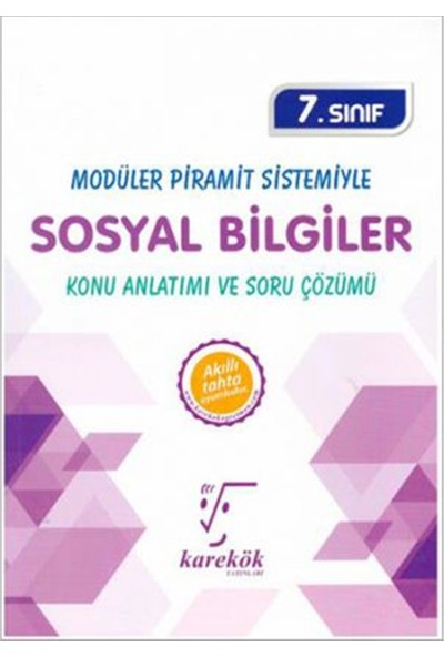 Karekök Yayınları 7.Sınıf Sosyal Bilgiler Kitabı Mps Karekök Yayınları 7.Sınıf Sosyal Bilgiler Kitabı Mps