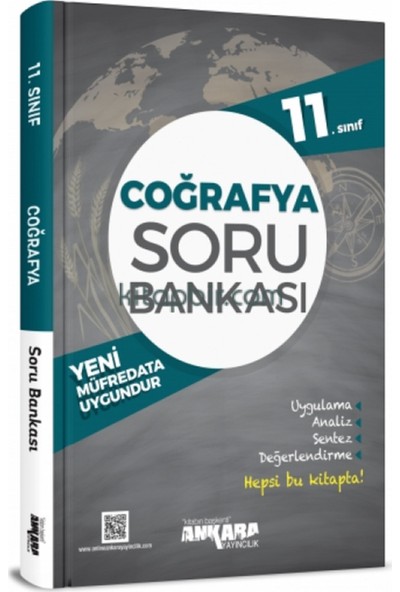 Ankara Yayıncılık 11.Sınıf Coğrafya Soru Bankası