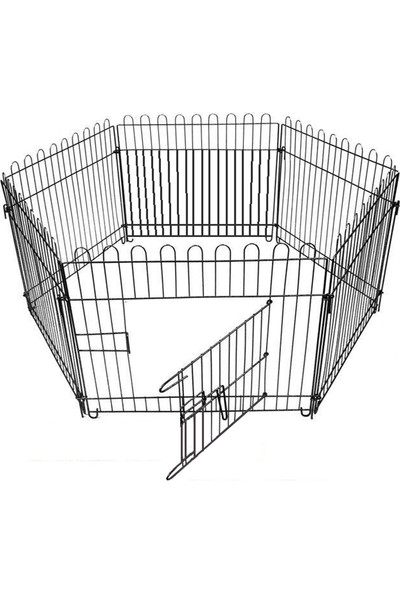 Best Cage Metal 70X69 Cm Altı Parça Köpek Oyun Alanı Best Cage Metal 70X69 Cm Altı Parça Köpek Oyun Alanı