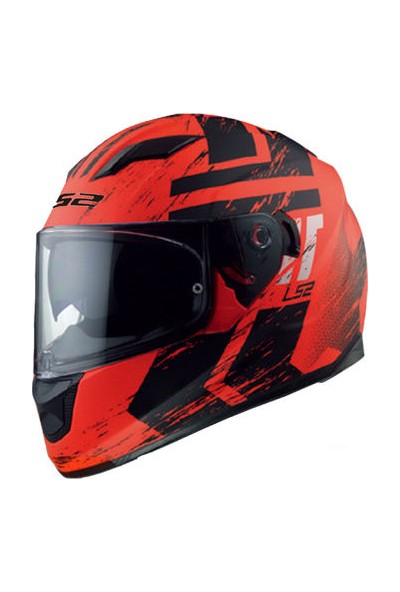 Ls2 Ff320 Evo Hunter Mat Turuncu-Sıyah Kask Ls2 Ff320 Evo Hunter Mat Turuncu-Sıyah Kask