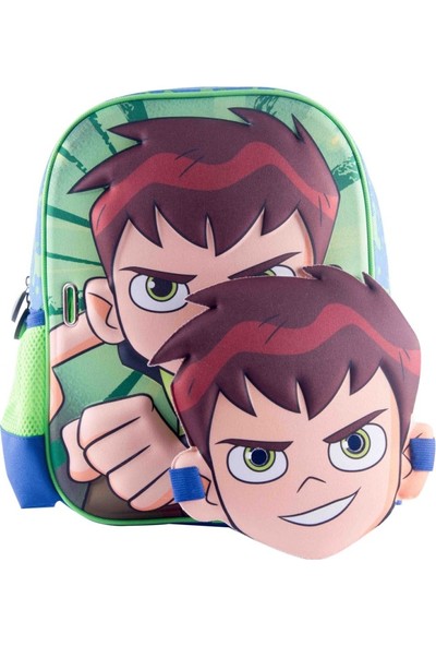 Ben 10 Maskeli Anaokulu Çantası 89011
