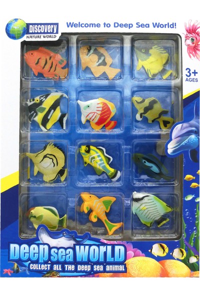 Mega 12'li Balık Seti