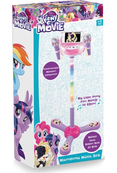 My Little Pony Pony Mikrofonlu Ayaklı Müzik Seti My Little Pony Pony Mikrofonlu Ayaklı Müzik Seti