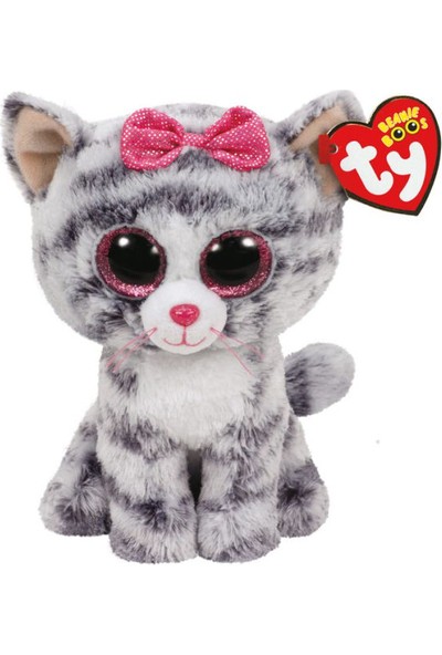 Ty Beanie Boos Kedi Kiki Peluş 15 cm Ty Beanie Boos Kedi Kiki Peluş 15 cm