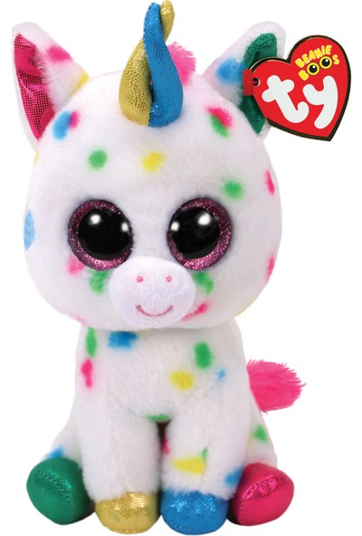 Ty Beanie Boos Tek Boynuzlu At Harmonie Peluş 15 cm Ty Beanie Boos Tek Boynuzlu At Harmonie Peluş 15 cm