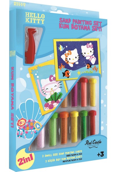 Armağan Oyuncak Kum Boyama Seti Hello Kitty Model 1 Armağan Oyuncak Kum Boyama Seti Hello Kitty Model 1