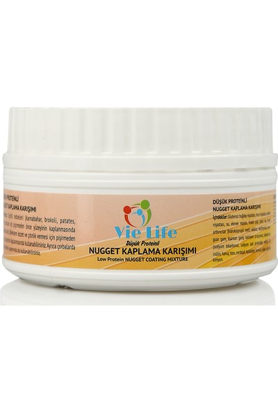 Vie Life 200 g Glutensiz Düşük Proteinli Nugget Kaplama Karışımı