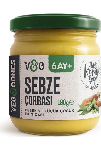 Veg&Bones Sebze Çorbası 190 gr
