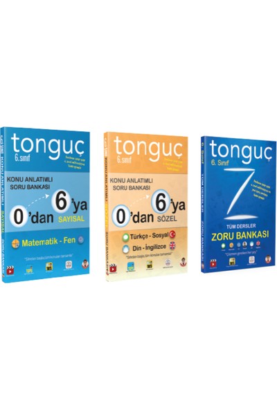 Tonguç Akademi 6. Sınıf Seti