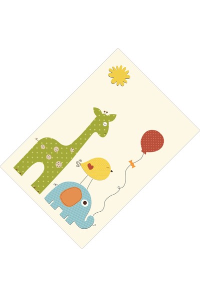 Cici Tasarım Zürafa Fil ve Kuş Erkek Çocuk Tasarımsı-150x150
