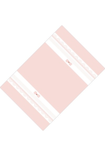 Cici Tasarım Pembe Çizgiler ve Papyonlar Kız Çocuk Tasarımsı-150x150