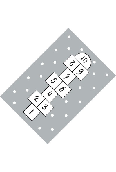 Cici Tasarım Gri Fon Puantiyeli Seksek Kız Çocuk Tasarımsı-150x150