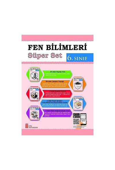 Ata Yayıncılık 6.Sınıf Fen Bilimleri Süper Set -