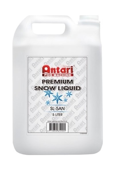 Antari Sl-5 An Yoğun Kar Ve Köpük Makinası Likiti 5 Litre Antari Sl-5 An Yoğun Kar Ve Köpük Makinası Likiti 5 Litre