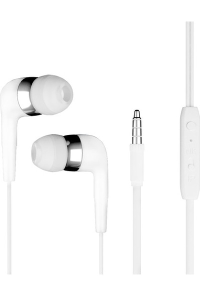 Dexim DAKSE0001-W Mikrofonlu Kulakiçi Kulaklık Beyaz