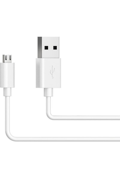 Dexim DAKSC0011-W 2.4 A Mikro USB Kablo - Beyaz Dexim DAKSC0011-W 2.4 A Mikro USB Kablo - Beyaz