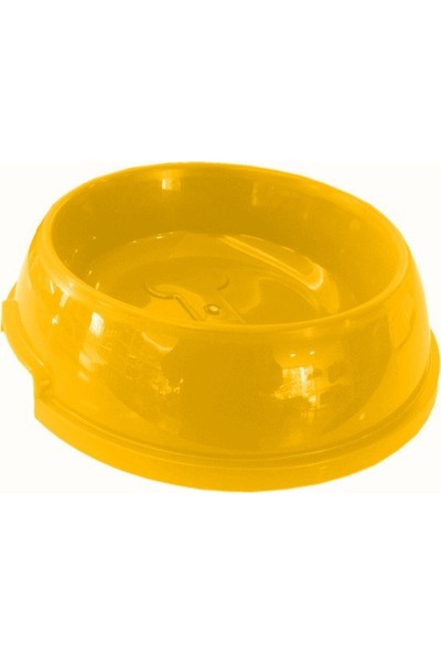 Markapet Köpek Mama Su Kabı Kemik Desenli 750 Ml Sarı Markapet Köpek Mama Su Kabı Kemik Desenli 750 Ml Sarı