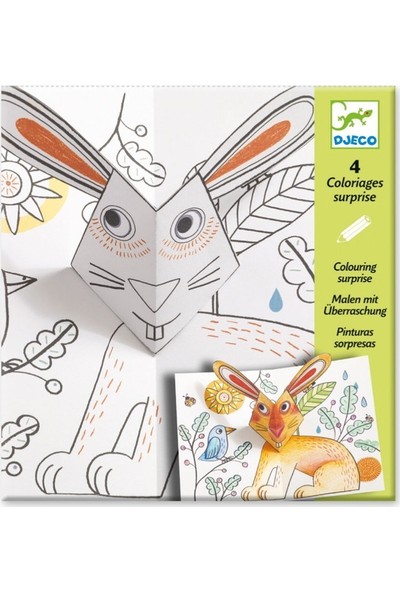 Djeco Bunny Up Boyama Djeco Bunny Up Boyama