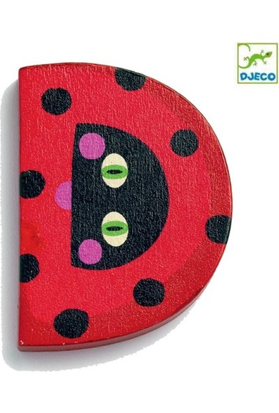 Djeco D - Animals Letter Duvar Aksesuarı Djeco D - Animals Letter Duvar Aksesuarı