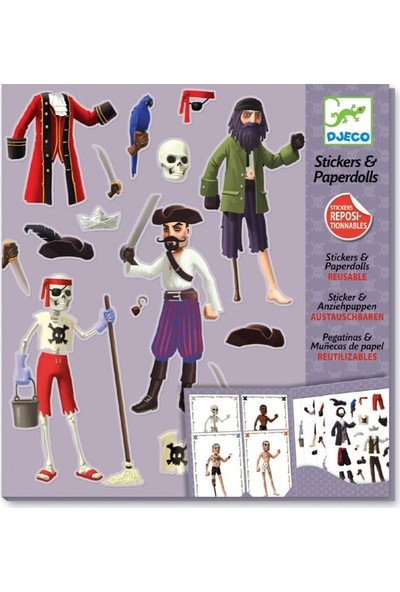 Djeco Pirates Giydirme Oyuncağı Djeco Pirates Giydirme Oyuncağı