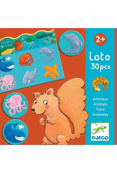 Djeco Animals Lotto Oyun Djeco Animals Lotto Oyun