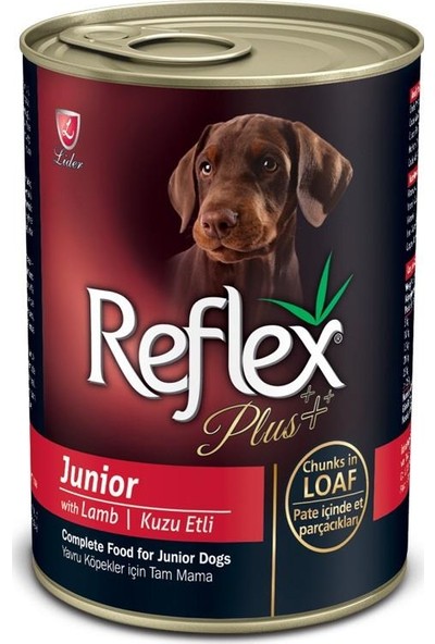 Reflex Plus Kuzulu Parça Etli Yavru Köpek Konservesi 400 gr Reflex Plus Kuzulu Parça Etli Yavru Köpek Konservesi 400 gr