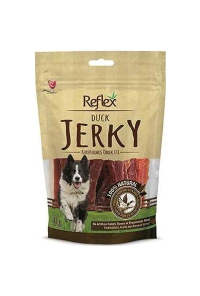 Reflex Kurutulmuş Ördekli Fileto Köpek ödülü 80 gr Reflex Kurutulmuş Ördekli Fileto Köpek ödülü 80 gr