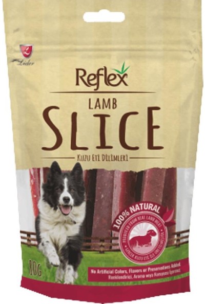 Reflex Kurutulmuş Kuzu Etli Çubuk Köpek Ödülü 80 gr